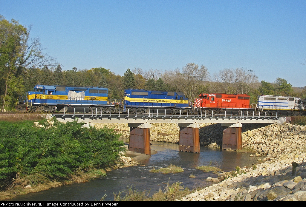 DM&E 6359, DM&E's Waseca Sub.